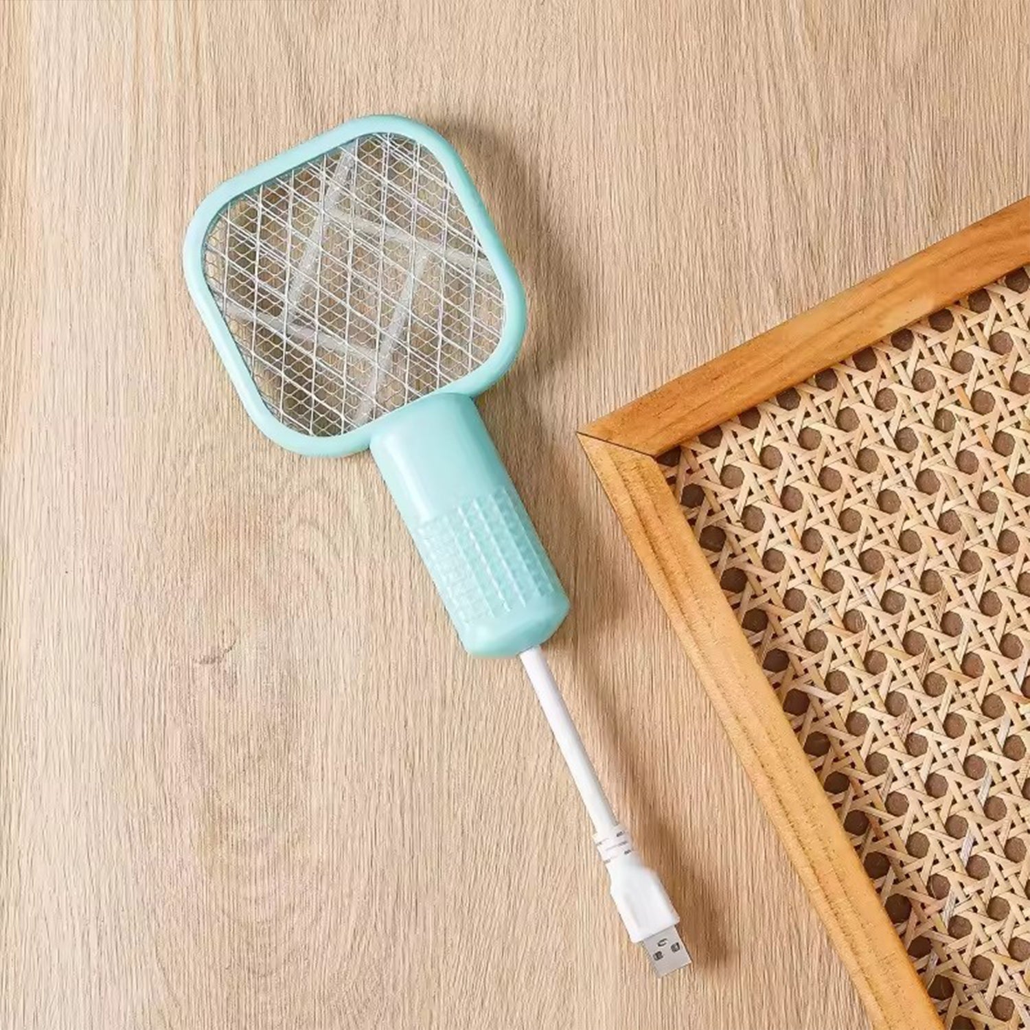USB electric mosquito swatter, mosquito trap mini 2-in-1 mosquito repe ...